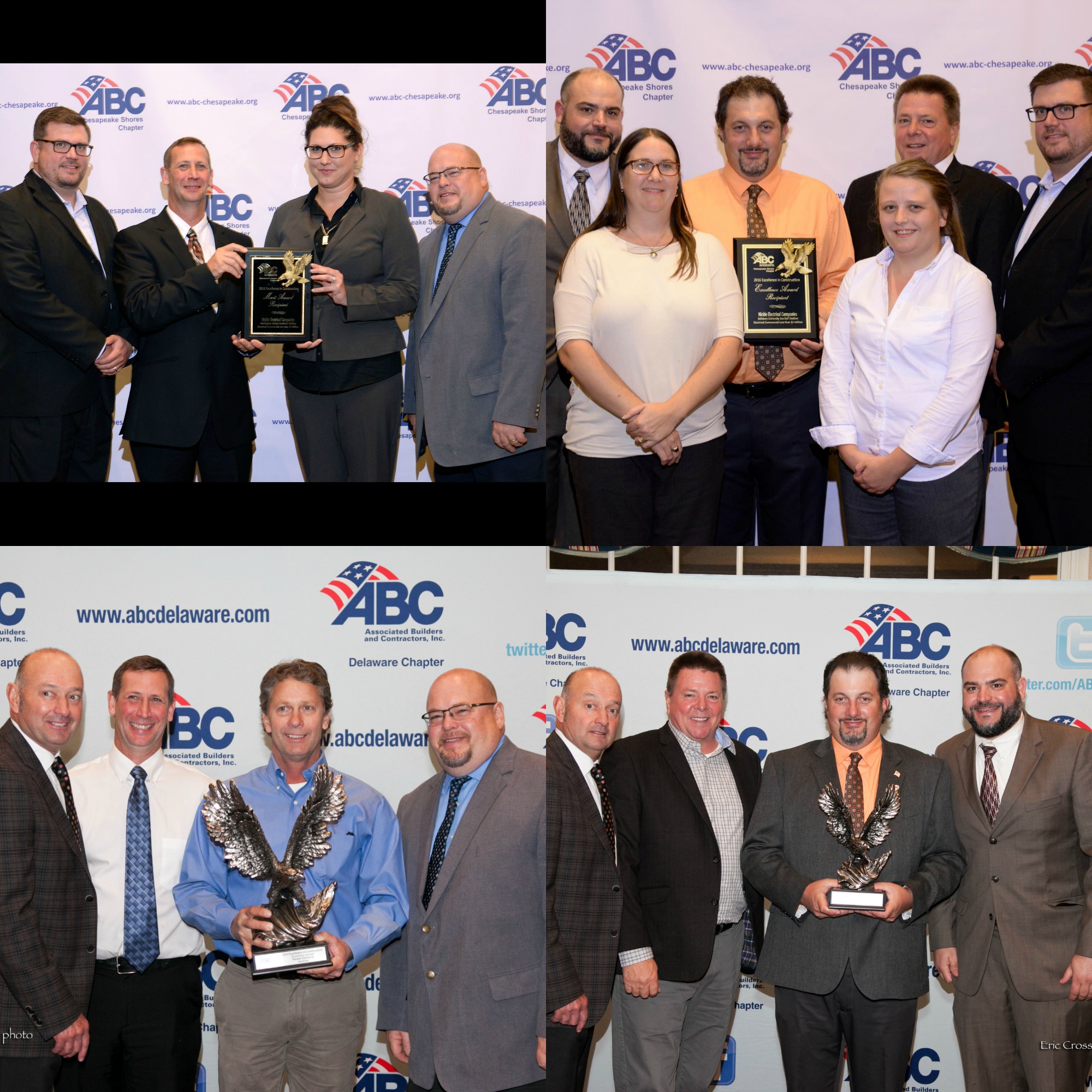 Nickle wins big at ABC Excellence awards dinners